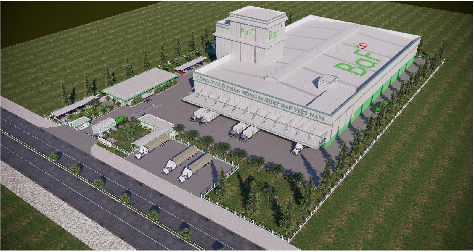 Nhà Máy Sản Xuất Thức Ăn Chăn Nuôi BAF